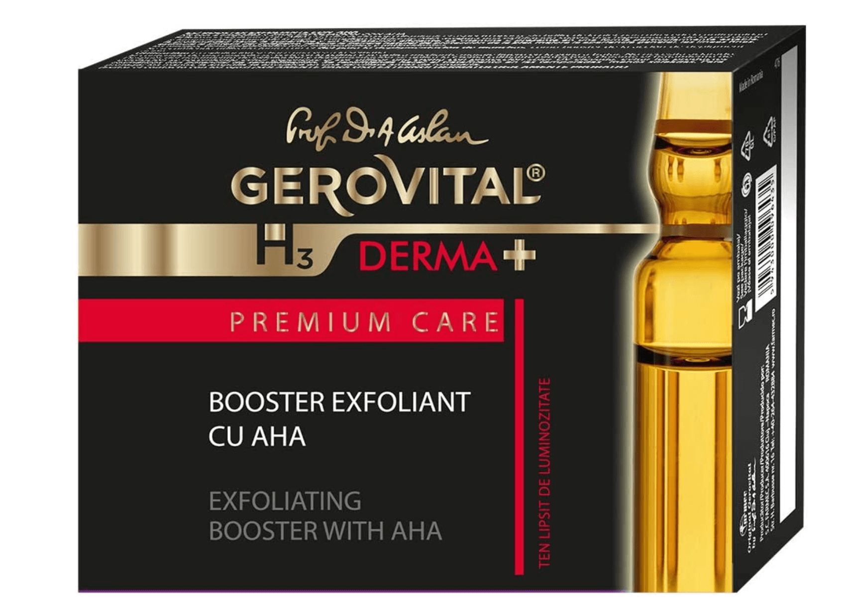 Gerovital Derma+ Premium Exfoliating Booster with AHA – Gerovital ...